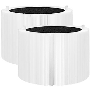 Senowi 211i Max Replacement Filters Compatible with BLUEAIR Blue Pure 211i Max Air Purifier,Replacement Part #F2MAX,Ture H13 HEPA & Activated Carbon Filter,2 Pack