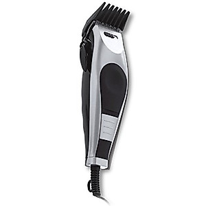 Vivitar Trimmer Kit with Beard Trimmer and Hair Clippers for Men | Professional Hair Clippers for Barbers and Household Users, Safe Electric Razor for Men, 7 Adjustable Height Settings, Black