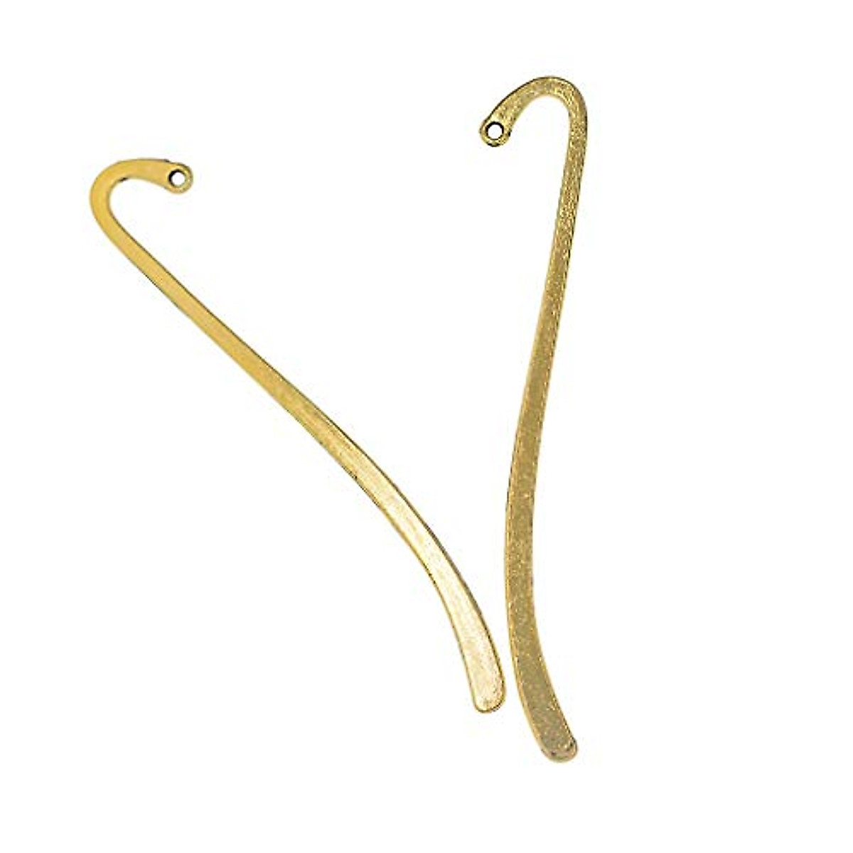 Amagogo 20 Bookmarks Book Markers Stationery Label Jewelry, Antique Gold