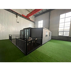 Luxury 40 ft Expandable Mobile House | Modern 2-Bedroom Container Home - Prefab, Portable, and Ready to Move in