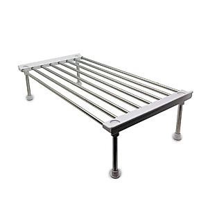 Kitchen Pantry, Countertop Organizer Storage Shelves, Raised Cabinet Shelf Racks - for Food, Dishes, Plates, Dishes, Bowls, Mugs, Glasses Non-skid Feet (2 Pieces, 16 x 8 x 3.5 inch (Medium))