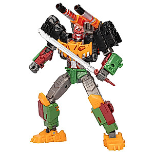 Transformers Toys Legacy Evolution Voyager Class Comic Universe Bludgeon Toy, 7-inch, Action Figure for Boys and Girls Ages 8 and Up