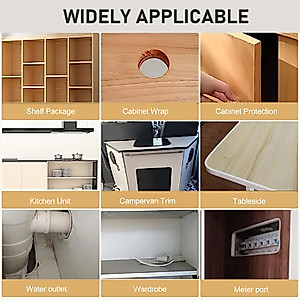 16.4ft U-Shape Edge Banding, HeiPen Self Adhesive Rubber Edge Trim, TPE Flexible Furniture Edge Protector for Wood Veneer Cabinet Repair Furniture Restoration (15mm, Gray, 1)