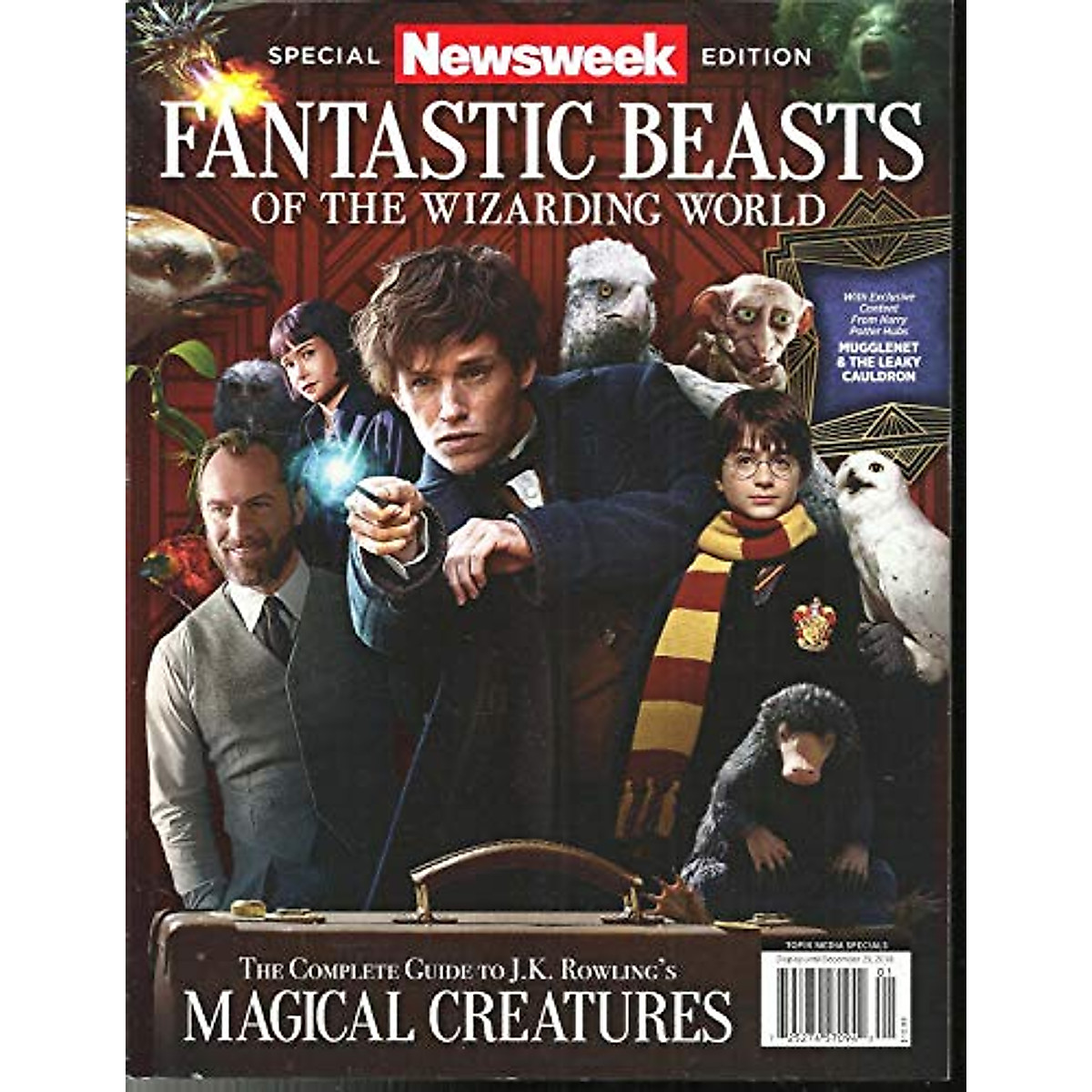 NEWSWEEK MAGAZINE, SPECIAL EDITION, FANTASTIC BEASTS OF THE WIZARDING WORLD,2018