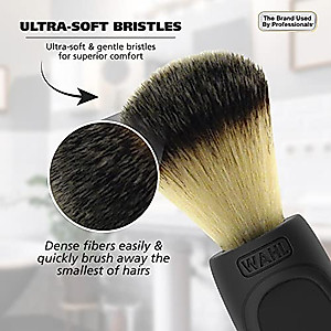 Wahl Clipper Neck Duster Brush for Removing Excess Hair During Hair Cutting, Beard Trimming, and Shaving at Home - 3512