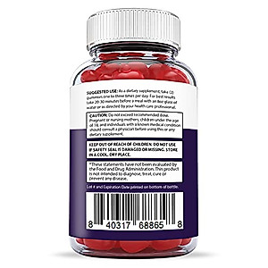 Justified Laboratories Ketology Keto ACV Gummies 1000MG with Pomegranate Juice Beet Root B12 60 Gummys