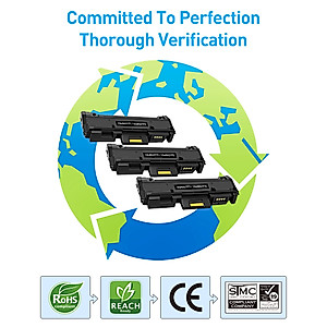 Compatible 106R02777 Black Toner Cartridge Replacement for Xerox 3215 106R02777 Toner, Worked for Xerox Phaser 3260DNI 3260DI 3260 3052 WorkCentre 3215NI 3225DNI 3225 3215 - by BAISINE (3PK x Black)