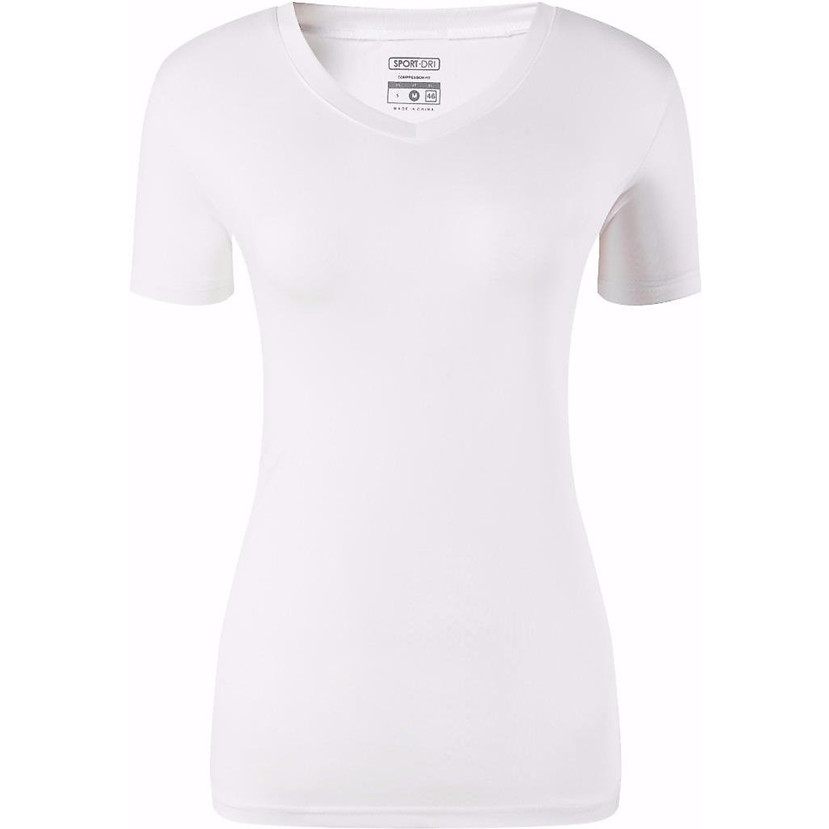 Sportides Women's Sport Tee Shirt Tshirt T-Shirt Short Sleeve Golf Tennis Badminton Bowling SWT240 White S