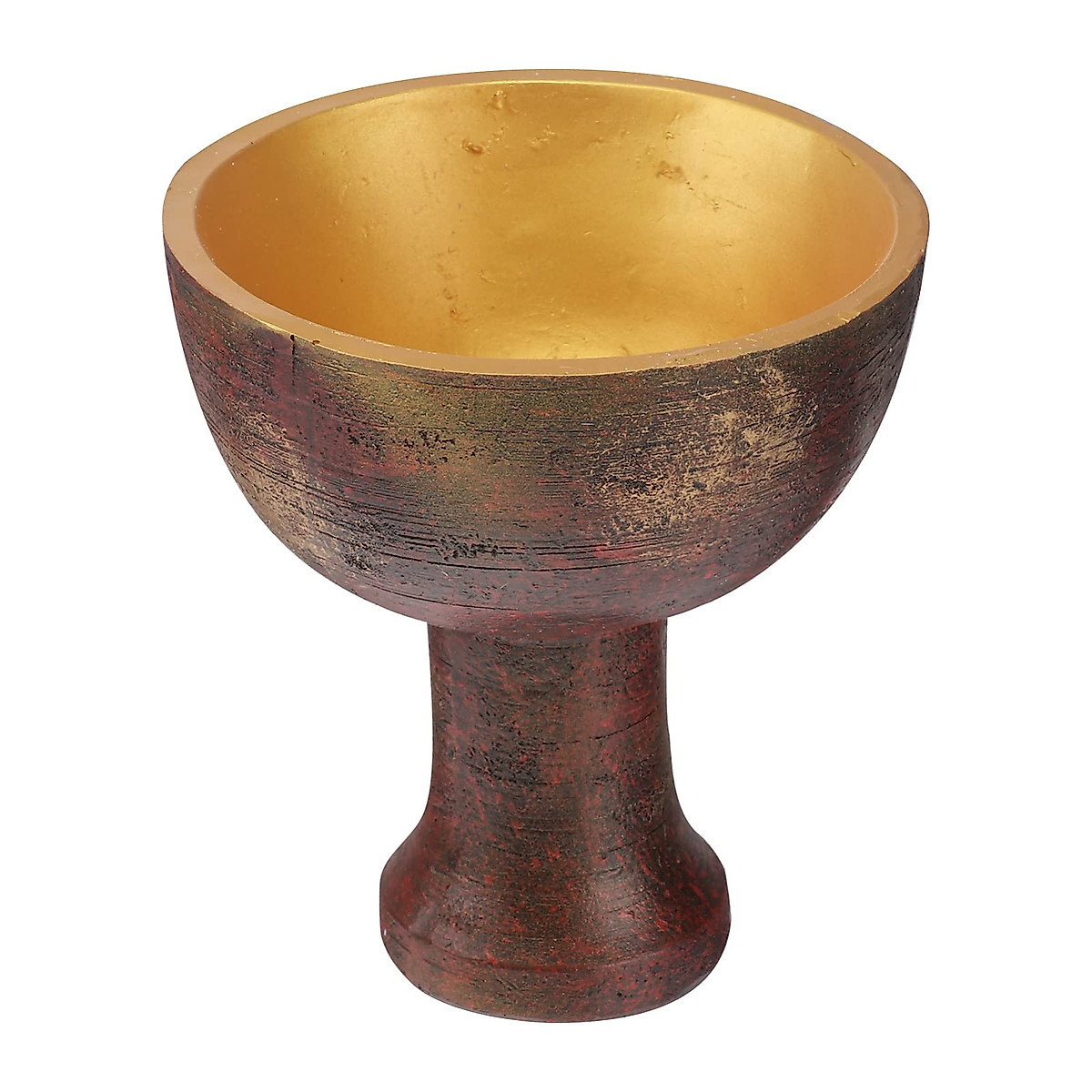 Zerodeko Holy Cup The Last Crusade Cup Christ Chalice Crafts Resin Replicas Props Collectible Decorative Ornaments for Halloween Cosplay Costume Props