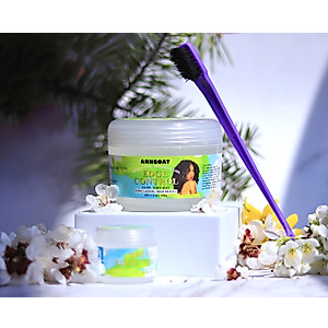 ARHGOAT Edge Control Perfect Performance Long Lasting No White Residue Extreme Strong Hold High Shining with Aloe Natural Formula Hair Gel for Women, 6.53 Ounces (PACK OF 1)