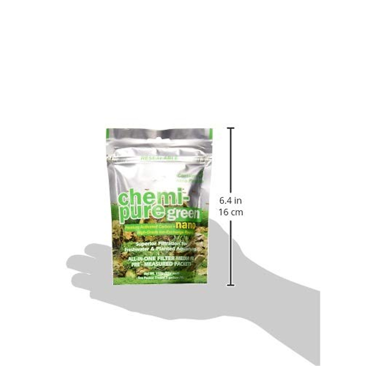 Boyd Enterprises CPGNnano5 Chemi-Pure Green Nano 5 Pack Aquarium Filtration