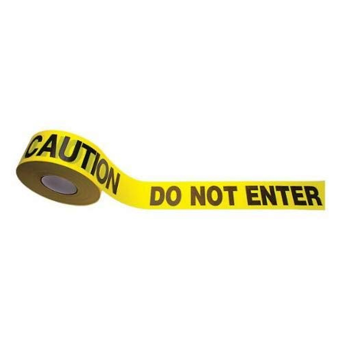PS DIRECT PRODUCTS: Caution/Do Not Enter Tape 3 inch x 1000 feet Bright Yellow w/Bold Black Legend for Best Readability Maximum Visibility Designed for Danger/Hazardous Areas