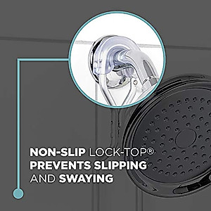 Zenna Home NeverRust Aluminum Adjustable Hanging Shower Caddy, Satin Chrome