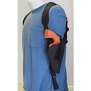 Federal Shoulder Holster for Ruger GP100, 4 Barrel with Double Speedloader Pouch