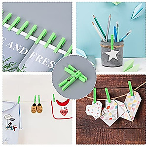 60 Baby Shower Clothespin Games (Green)
