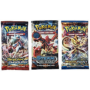 Pokemon TCG: 3 Booster Packs  30 Cards Total| Value Pack Includes 3 Blister Packs of Random Cards | 100% Authentic Branded Pokemon Expansion Packs | Random Chance at Rares & Holofoils