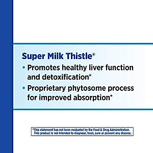 Nature's Way Enzymatic Therapy Super Milk Thistle, 2 Piece Pack (2 Pack)