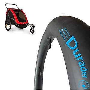 Rear Tube for Burley Honey Bee Bike Trailer and Stroller - 2 Child - Red