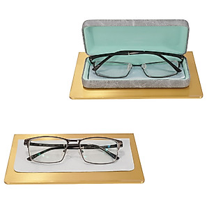 Veefos Small Gold Floating Shelves for Wall Decor 7.7 Inch, 2 Sets Bathroom Shelves Organizer Wall Mount, Sturdy Metal Wall Shelf for Plants Cell Phone Speakers Cameras Living Room Office