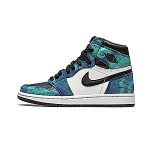 Jordan Womens Air 1 High WMNS CD0461 100 Tie-Dye - Size 8.5W