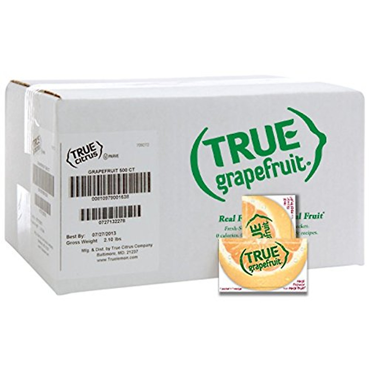 TRUE GRAPEFRUIT and TRUE LIME Water Enhancer Flavor Packets (500 Count)