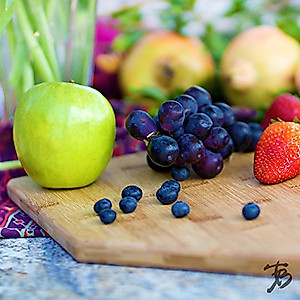 Totally Bamboo Nevada State Shaped Bamboo Serving & Cutting Board