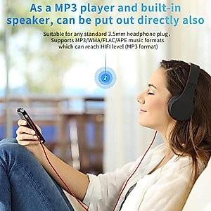 GARMAY Digital Voice Recorder Upgraded 48GB 1536KBPS 3343Hours Recording Capacity 32H Battery Time Voice Activated Recorder with Noise Reduction Audio Recorder with Playback for Meeting Lecture