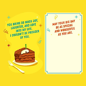 Prime Greetings Birthday Card For Son, Made in America, Eco-Friendly, Thick Card Stock with Premium Envelope 5in x 7.75in, Packaged in Protective Mailer