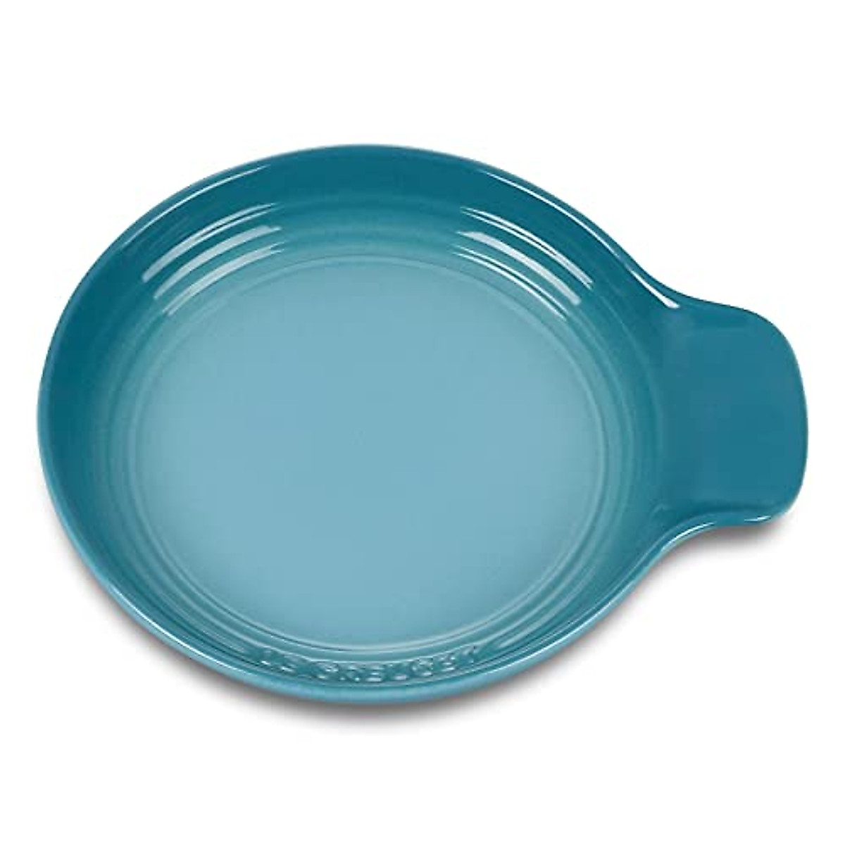 Le Creuset 9 1/2 in. Bread Oven Enameled Cast-iron Bundle with Oil & Vinegar Set and Spoon Rest - Caribbean