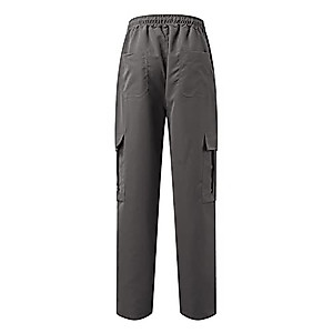 Aipengry Men's Relaxed Straight-fit Cargo Work Pant Men's Tactical Pants Lightweight Men Outdoor Cargo Pant with Multi-Pocket