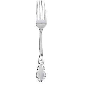 Cambridge Silversmiths Heather Sand 20-Piece Flatware Silverware Set, Stainless Steel, Service for 4, Includes Forks/Spoons/Knives