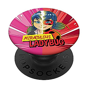 Miraculous Collection Ladybug Marinette Transformation PopSockets Swappable PopGrip