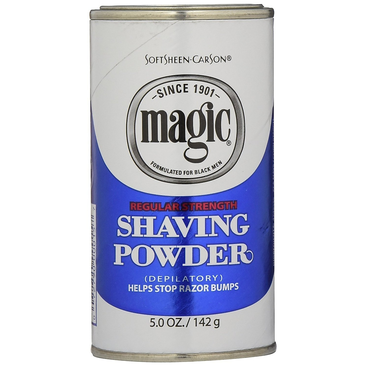 Magic Blue Shaving Powder 5 oz. Regular Depilatory 6 pack