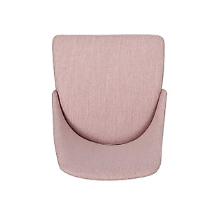 Christopher Knight Home Dawn Modern Fabric Dining Chairs (Set of 2), Light Blush