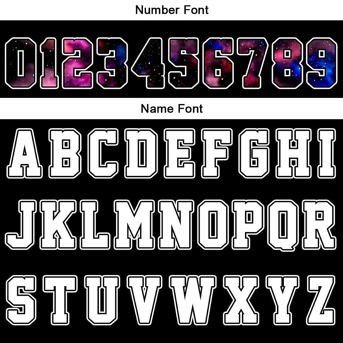 Custom Basketball Jersey for Men Women Adult Youth Print Name Number Logo (Black-Starry Sky)