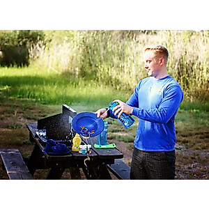 Lunatec Hydration Spray Water Bottle is a pressurized personal mister, camp shower and sport water bottle in one easy-to-use BPA free bottle.