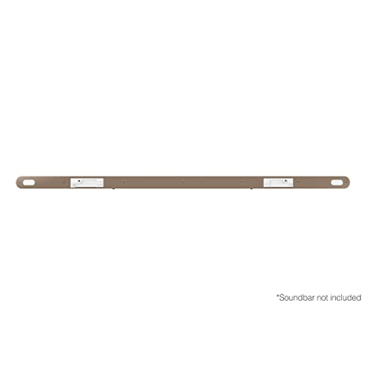 SAMSUNG Ultra Slim Soundbar Bezel, Accessory for S800B and S801B Sound Bars, Customizable to Match The Frame TV Bezels, 2022, VG-SCFBS8TK/ZA, Teak (Renewed)