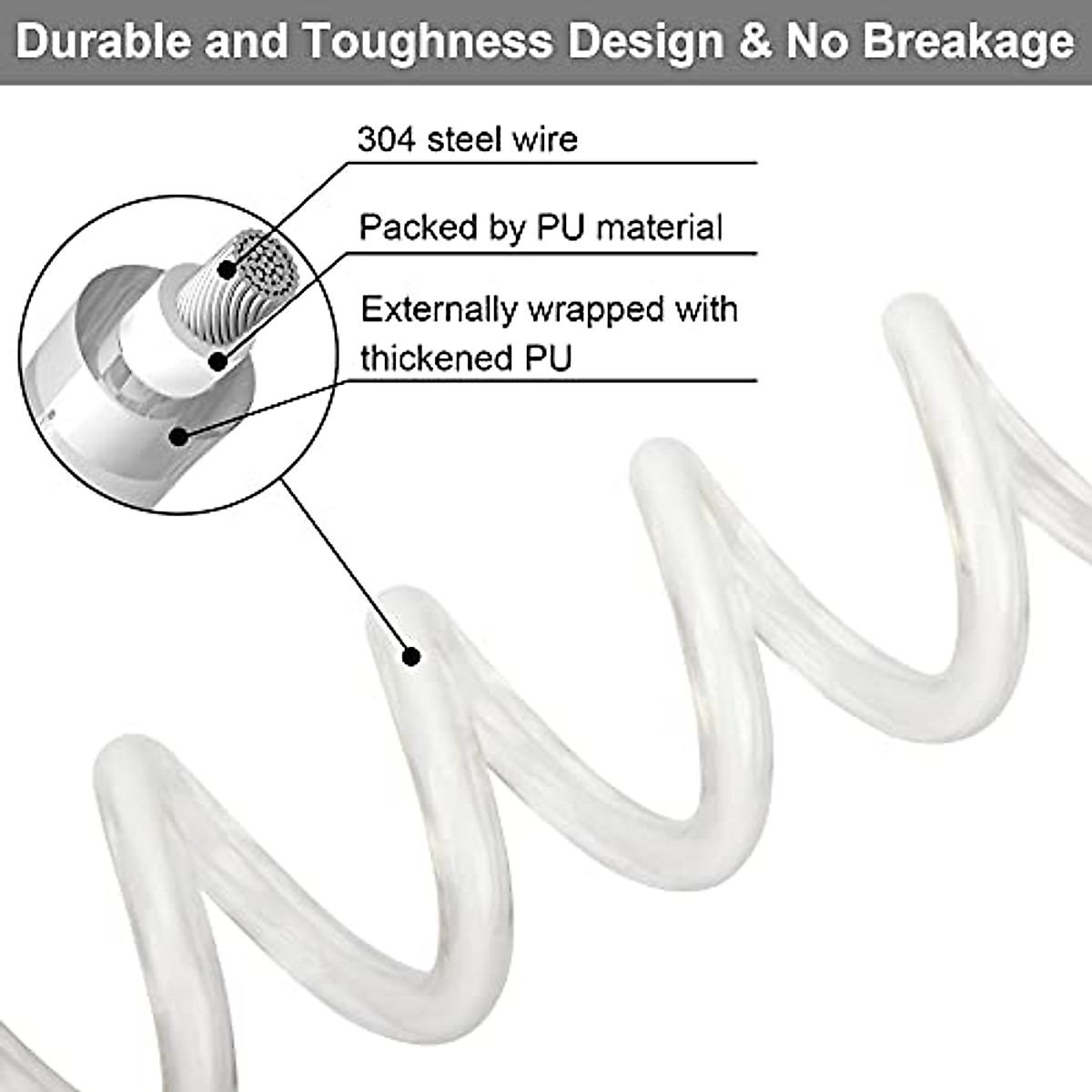 Blisstime Toddler Leash, Kid Leash Anti Lost Wrist Link with Key Lock Upgraded Baby Leash with Safety Wristband Rope for Babies Toddlers Child Kids (6.56ft/2m, Light Gray)