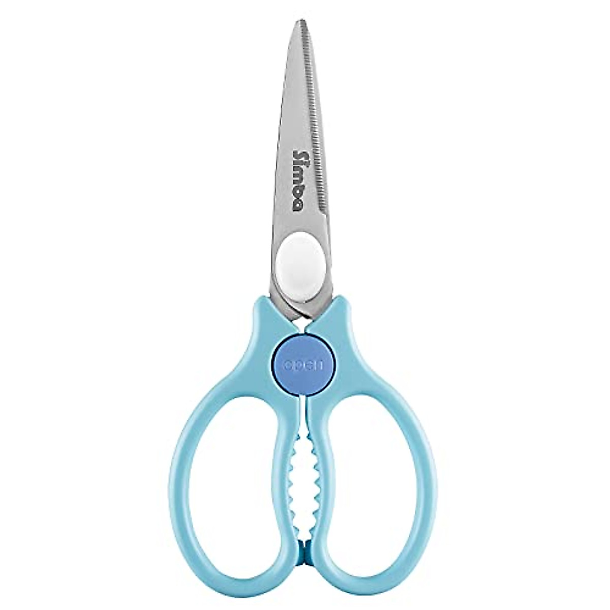 Simba Premium Portable Safety Food Scissors (Blue)