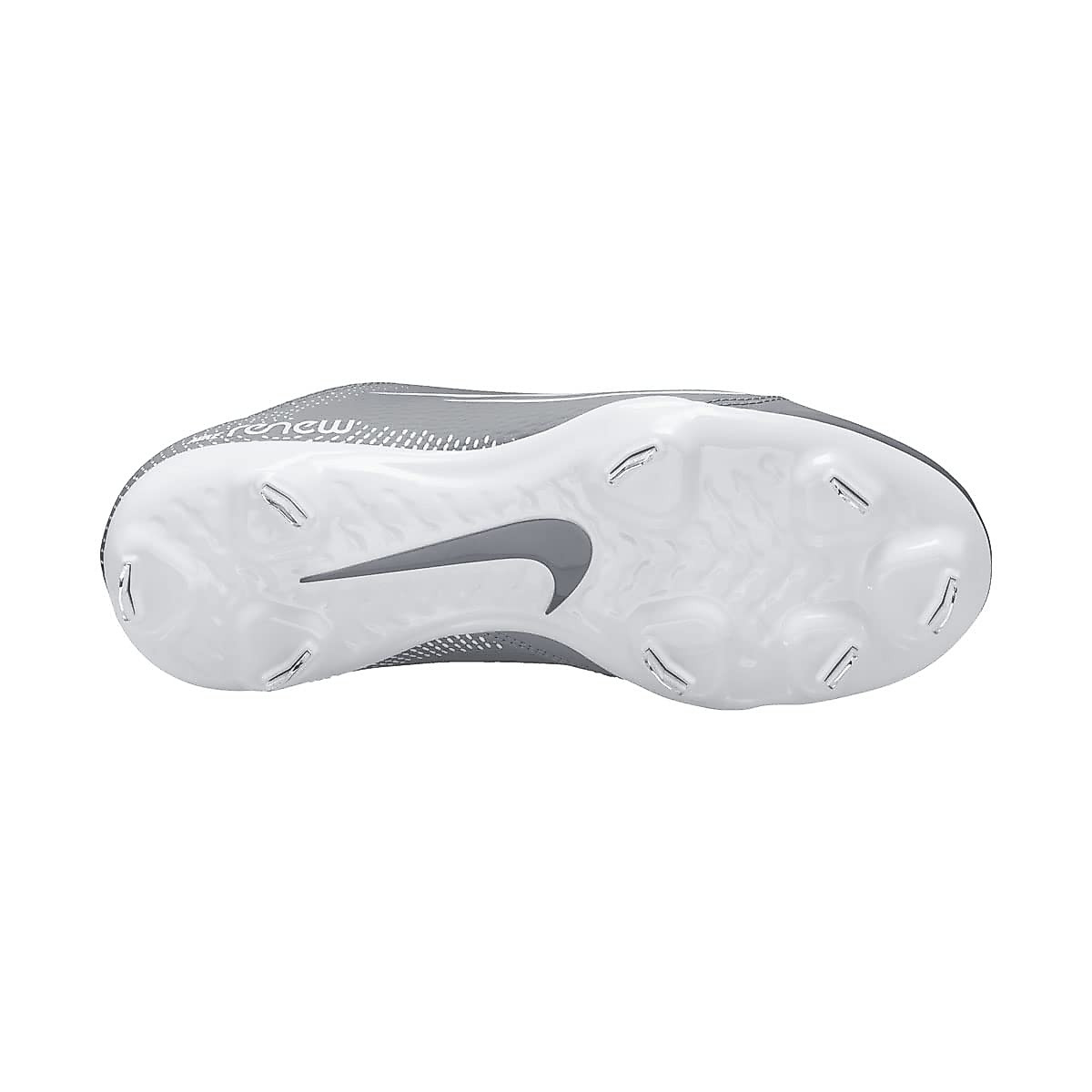 Nike Hyperdiamond 4 Pro Metal Softball Cleats Gray | White Size 10.5 Medium