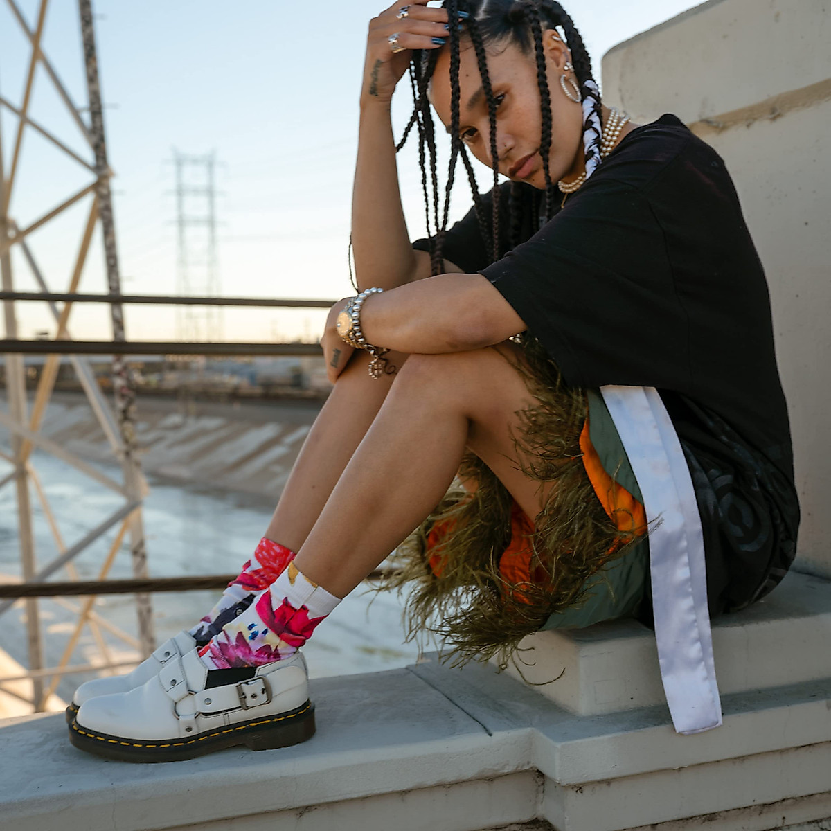 Stance Icon Quarter Socks [3 Pack] (Medium, Black)