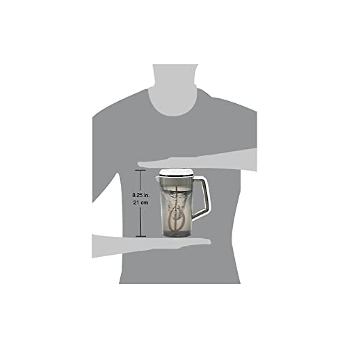 Baby Brezza One Step Motorized Baby Formula Mixer Pitcher – No Air Bubble Electric Mixing For Infant Formula Powder For Baby Bottles - Large Capacity, Mix 28oz Of Formula - Portable For Travel