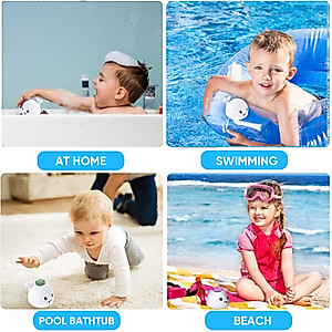 Bath Toys Whale Bath Toy Spray Light Up Whale Automatic Spray Water Bath Bathtub Toys Spray Water Squirt Toy for Toddlers Infants Kids Children Pool Shower Bathroom Toys Spray Water Bath Toy