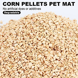 Hamsters Bedding Litter, Dust Corn Cob Pellets for Pet Bed Rabbits Squirrels Hamsters Gerbils Chinchillas Pet Bedding with Corn Cob Pellets
