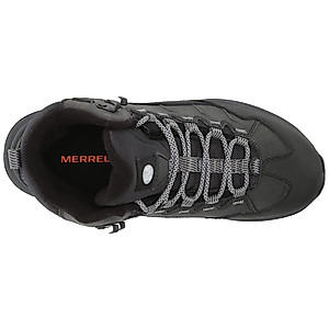 Merrell Men's Thermo Chill Mid Waterproof Snow Boot, Black, 9 Wide