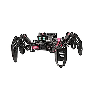 Smart Robot Six-Legged Robot Kit, Secondary Developme Spider Robott Secondary Development Kit, Programmable Spider Bionic Robotionic Gifts Robot Toys (Color : Spiderbot Standard)