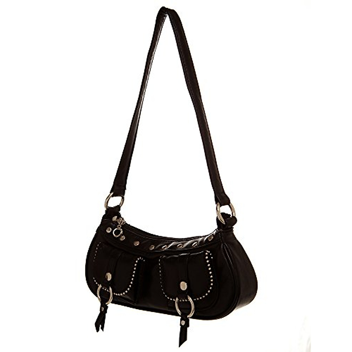 Handbags For All Small Western Inspired One Toned Studded Hobo women handbag Shoulder Handbag
