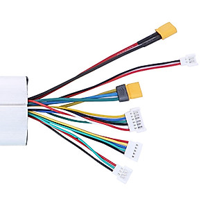 Alomejor E Bike Motor Controller 24V 250W Electric Scoooter Motor Display Controller Kit with LCD Display Panel (Controller + Throttle + Brake)