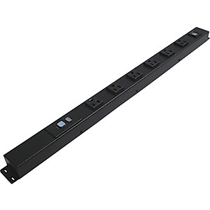 24” 6 Outlets Hardwired Power Strip, ALCI, USB