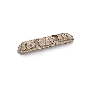 7" Carved Oak Desk Drawer Pulls - Carved Oak Wood Pulls for Antique Oak Desk - Roll Top Desk - Oak Desk Drawer Pulls - Carver Wood Pulls - Carved Wood Furniture Pulls - Roll Top Desk Hardware